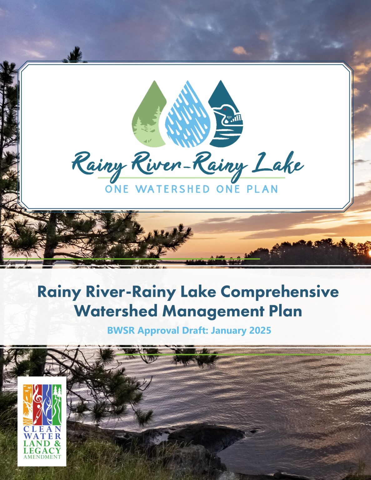 Rainy River-Rainy Lake One Watershed One Plan – Koochiching SWCD